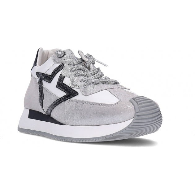 Deportivas para mujer de CETTI modelo c1375 sra SATURNO_MESH_SILVER